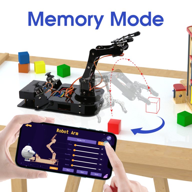 QD022 Programmable Robot Arm STEM Robotics Kit – ACEBOTT