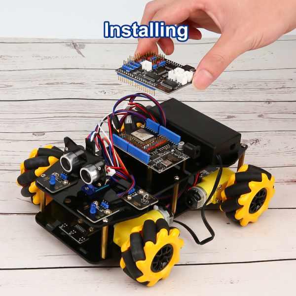 Qd001 Esp32 Smart Robotics Car Starter Kit Acebott