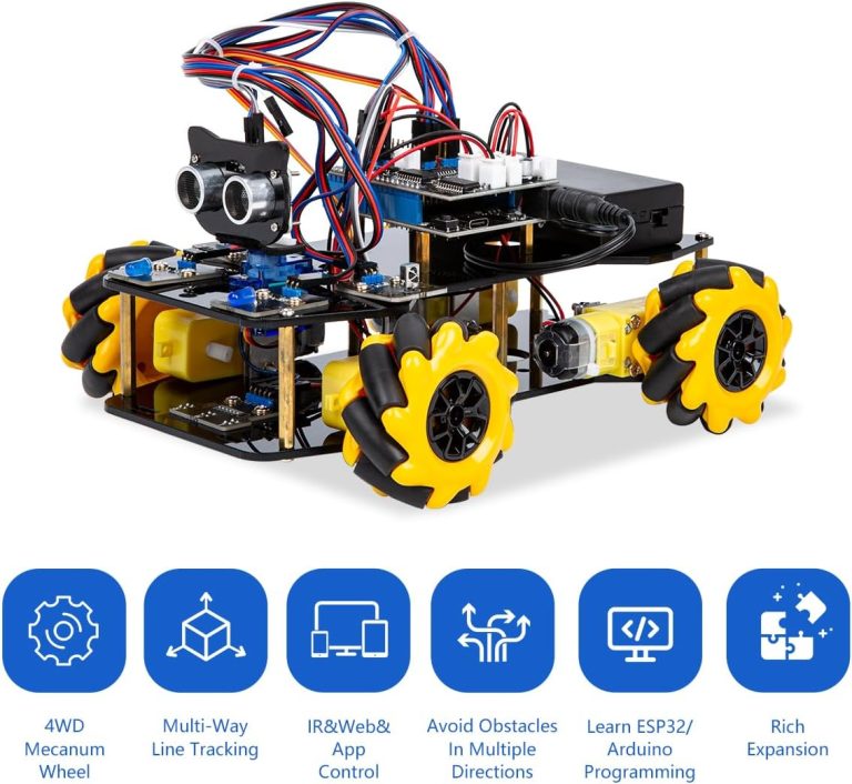 QD001 ESP32 Smart Robotics Car Starter Kit – ACEBOTT
