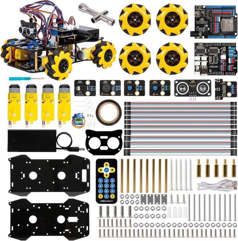 QD001 ESP32 Smart Robotics Car Starter Kit – ACEBOTT