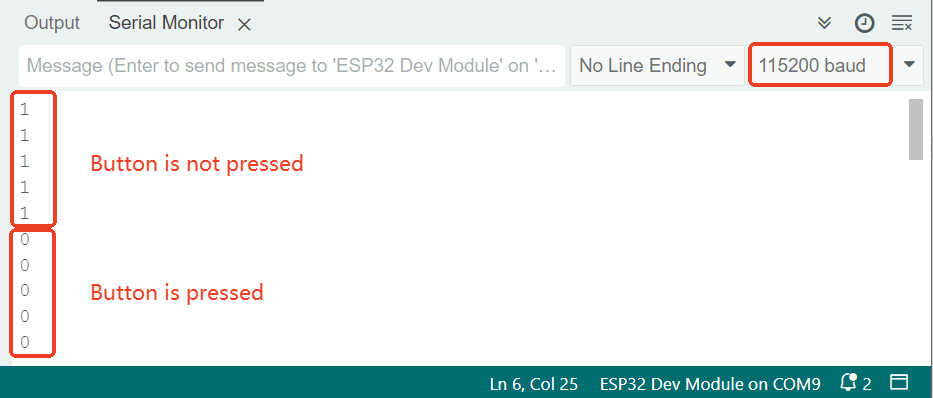 Módulo de botão QB038/QB067 – ACEBOTT