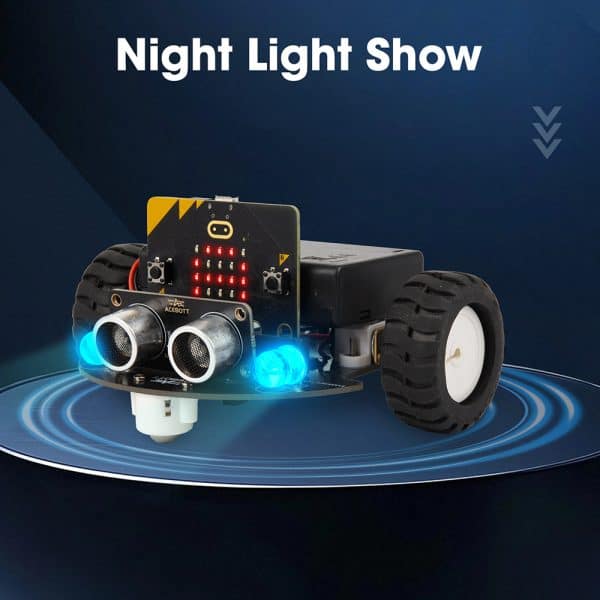Kit de voiture robotisée Micro:bit QD024 – ACEBOTT